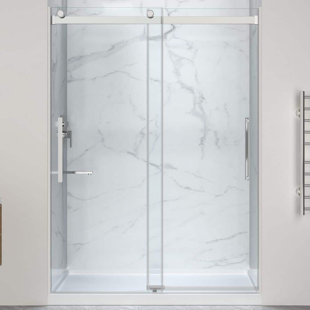 Reviews for ANZZI Stellar 48 in. L x 32 in. W x 76 in. H Alcove Shower ...