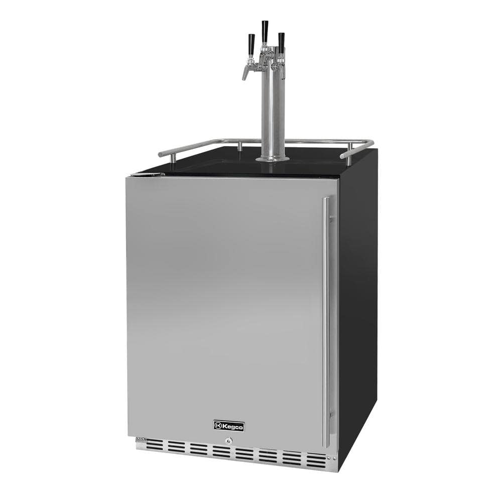 Kegco Digital Undercounter Full Size Beer Keg Dispenser with X-CLUSIVE ...