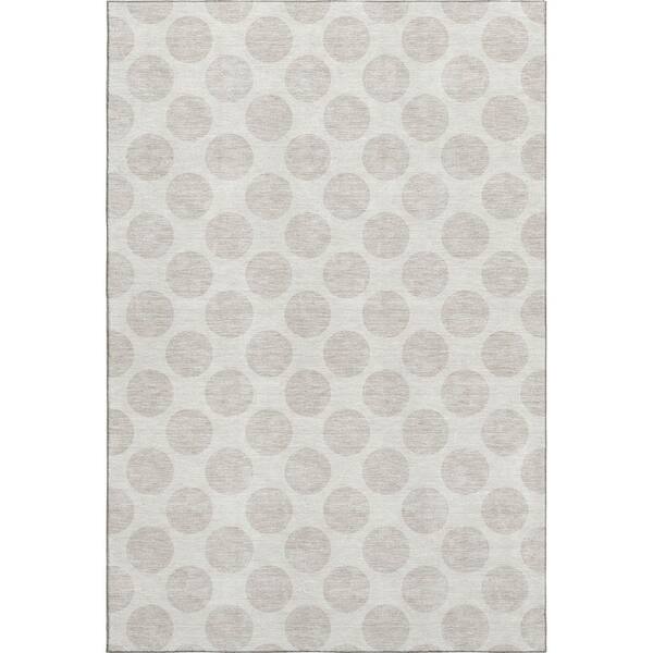 Addison Rugs Mayfield Premium Machine Washable Abstract AMF980 Ivory 3 ...