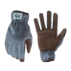 Digz Utility Women's Medium Duck Canvas Glove (2-Pack) 76006-18