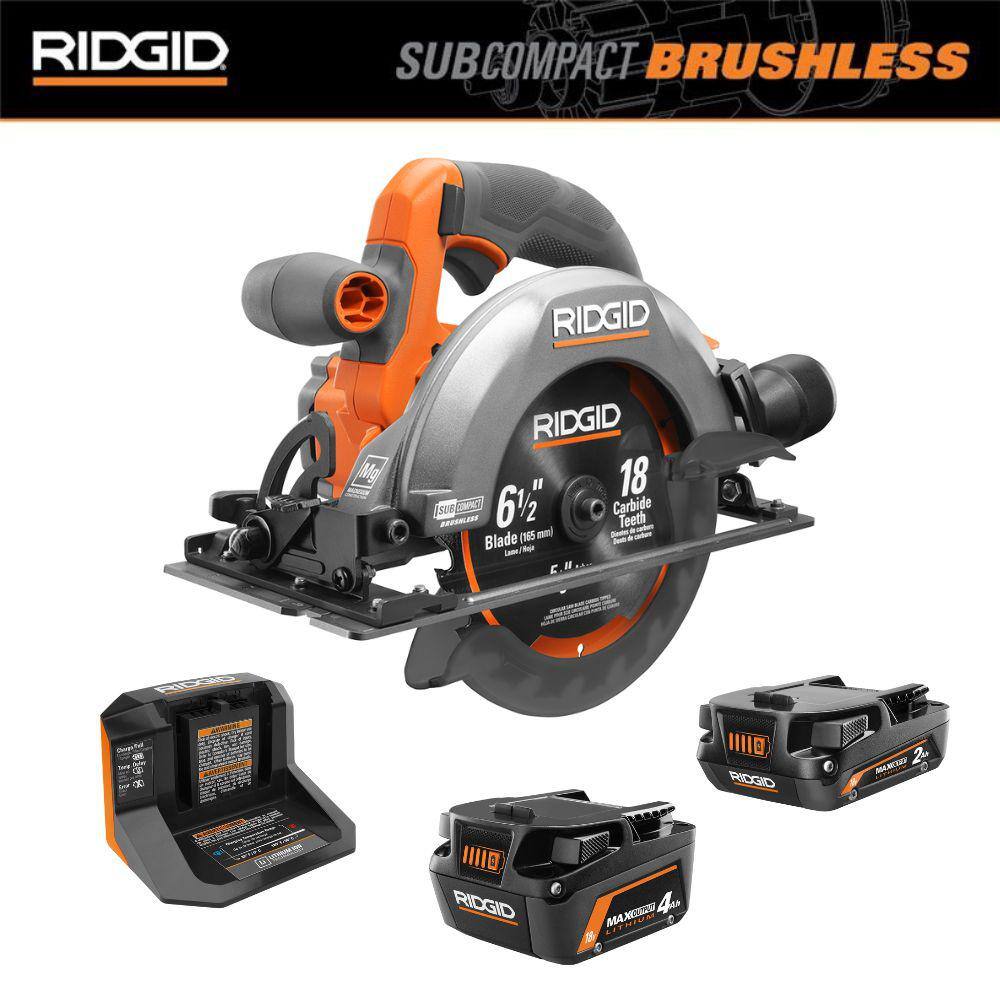 Have a question about RIDGID 18V SubCompact Brushless Cordless 6-1/2 in ...