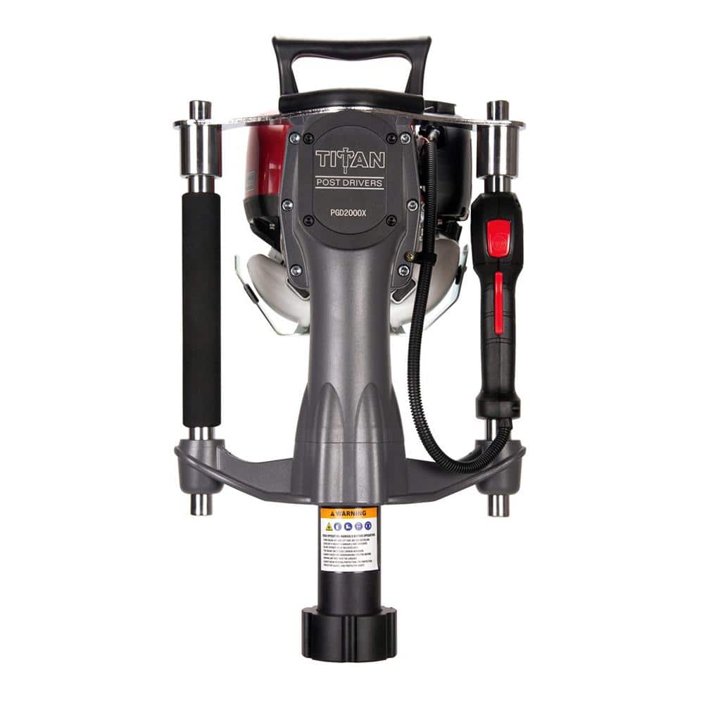 Reviews for TITAN POST DRIVERS X Contractor Grade 4-Stroke Gas Powered ...