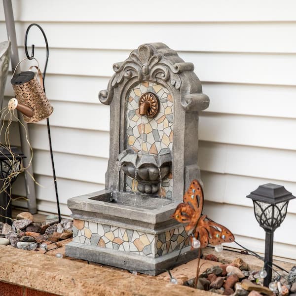 Standing Wall Fountains Aluminium Free Standing Water Feature Wall