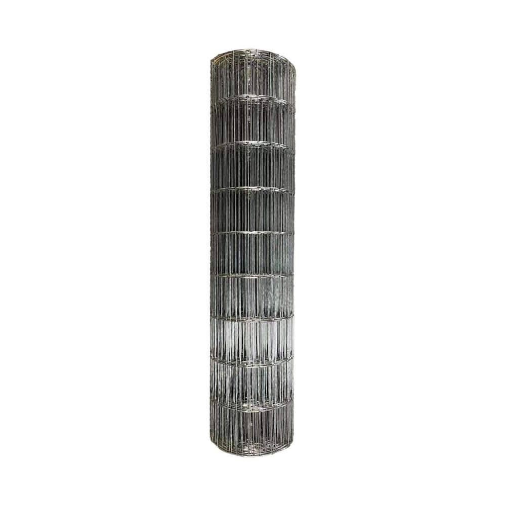 NUVO IRON Welded Wire Mesh 3 ft. x 50 ft. Utility Fence, 2 in. x 4 in ...