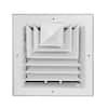 Venti Air 08 in. x 08 in. Aluminum 3-Way Diffuser/Register/Grille for ...