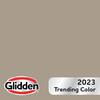Glidden Premium 5 gal. PPG1024-5 Stonehenge Greige Flat Exterior Latex ...