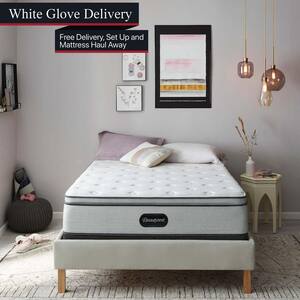 Beautyrest BR800 Queen Medium Innerspring 12 in. Tight Top Mattress Set ...
