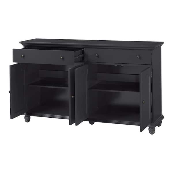 StyleWell Dowden Charcoal Black Buffet JS 3705 B