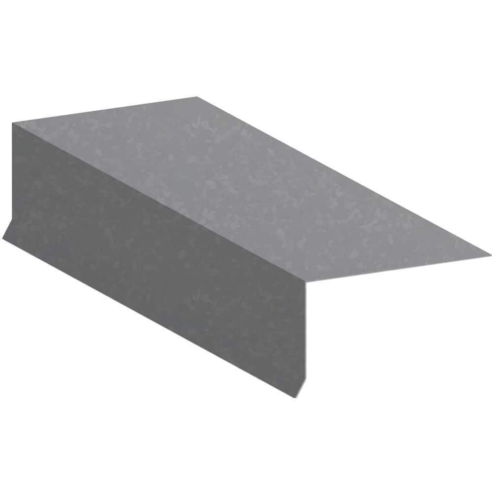 Gibraltar Building Products 2 in. x 4 in. x 10 ft. Galvanized Steel ...