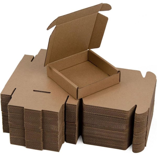 2.48 lb. Shipping Boxes 6 x 4 x 3 in. Corrugated Cardboard Small ...