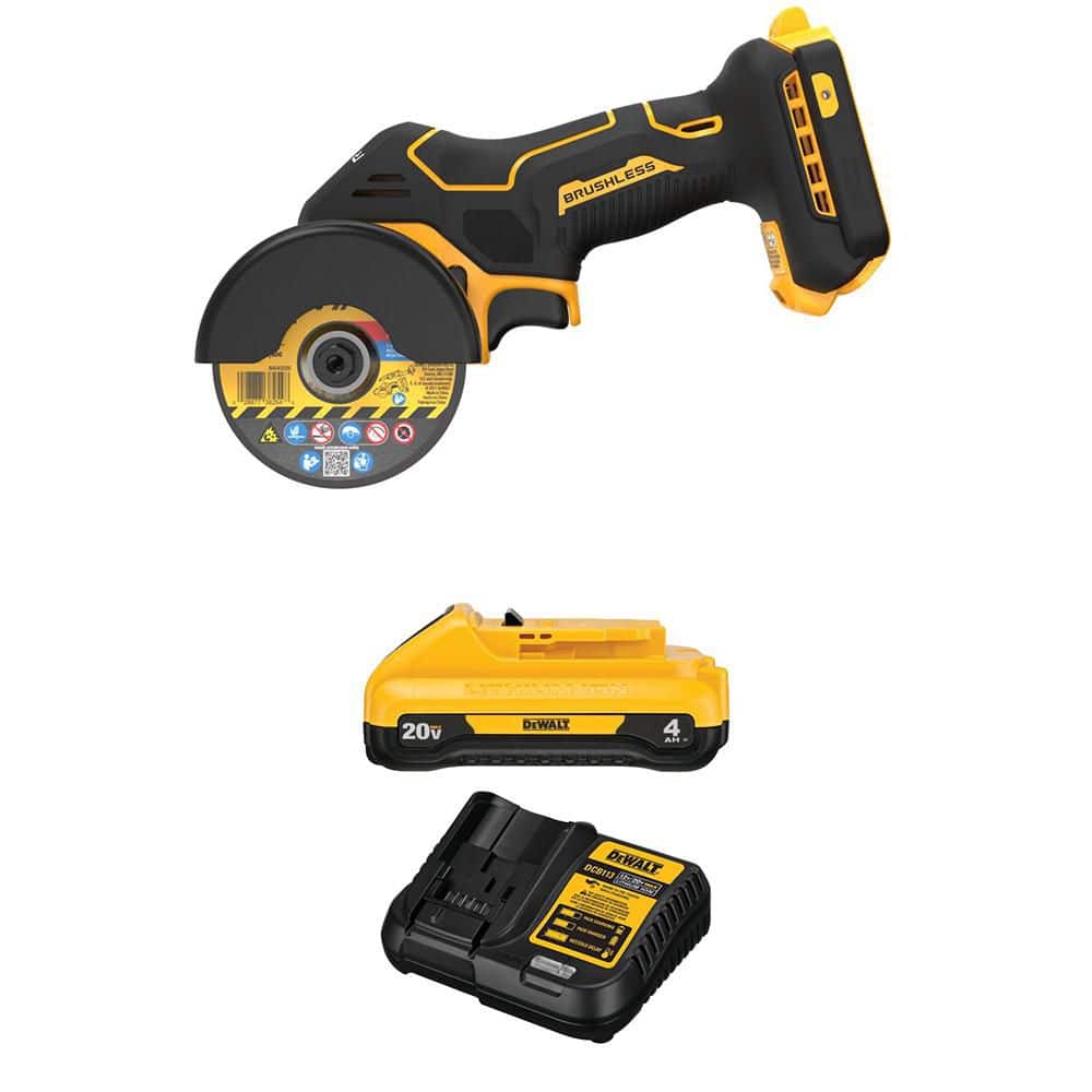 Reviews for DEWALT 20V XR Lithium-Ion Cordless 3 in. Cut-Off Tool with 20V MAX Compact 4.0Ah ...
