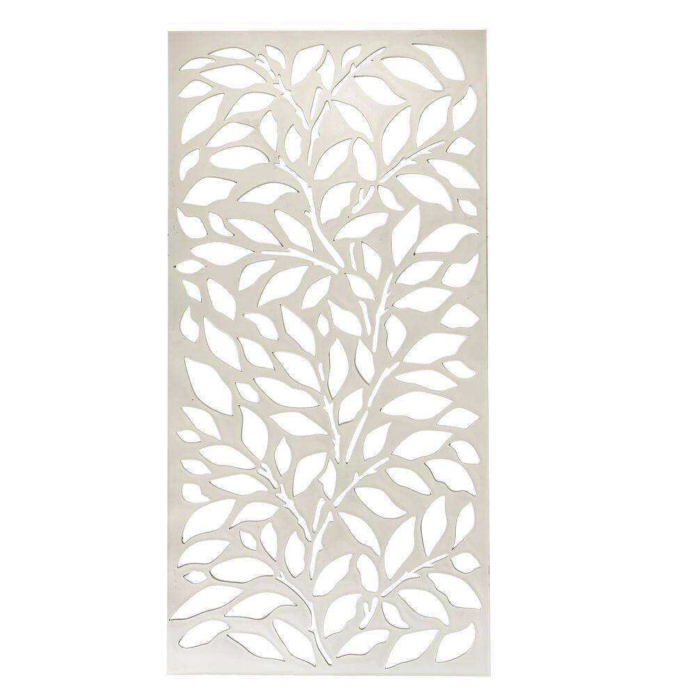 Matrix Jungle 70.8 in. x 35.4 in. Swiss Coffee Recycled Polymer ...