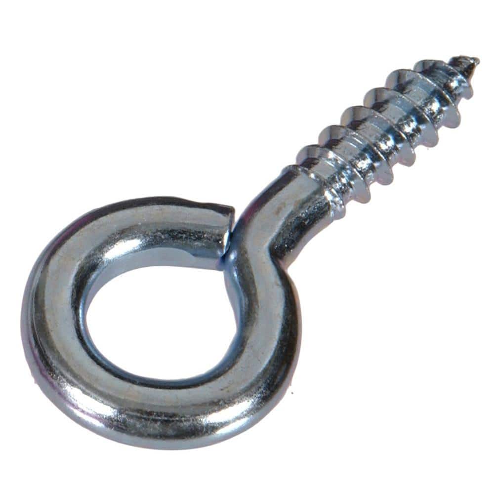 Hillman 1/4 in. Stainless-Steel Screw Eyes (5-Pack) 881849 - The Home Depot