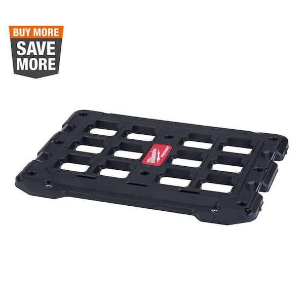 Milwaukee PACKOUT Wall and Floor Mounting Plate 48-22-8485 - The Home Depot