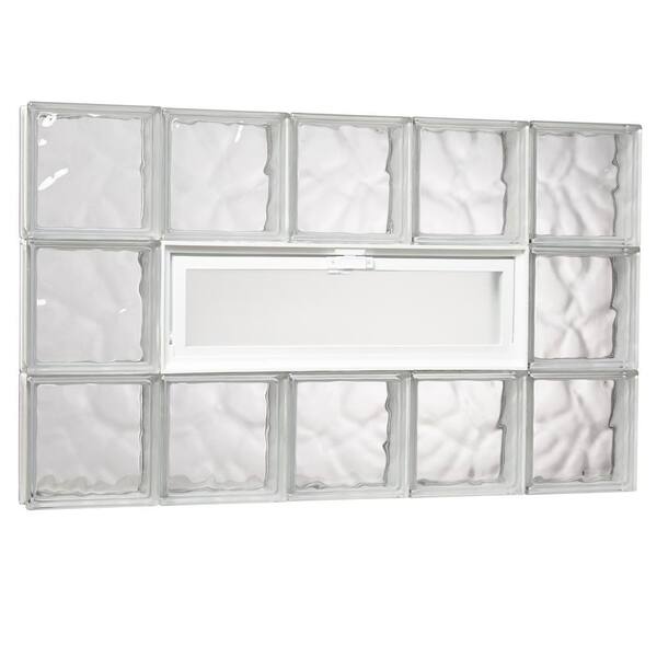 TAFCO WINDOWS 38.75 in. x 23.25 in. x 3.125 in. Wave Pattern Glass ... TAFCO WINDOWS 38.75 in. x 23.25 in. x 3.125 in. Wave Pattern Glass ...