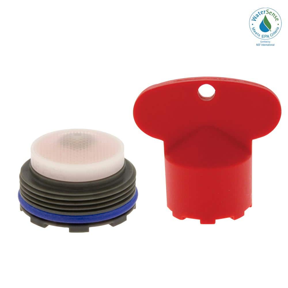 NEOPERL M21.5x1 PCA Junior Size 1.2 GPM Cache Water-Saving Aerator with ...