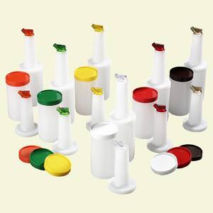 Carlisle Complete 1 gal. Stor 'N Pour System (Set of 6) PS801B00 - The ...