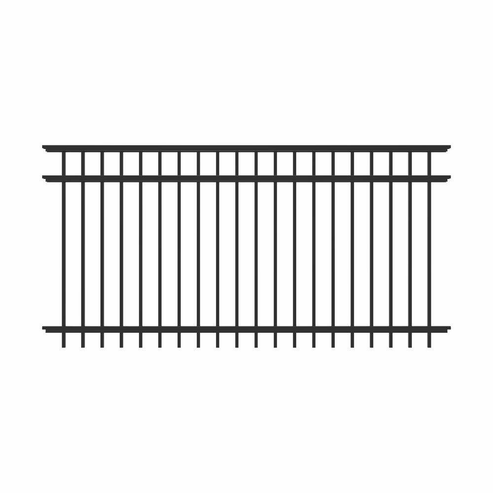 Barrette Outdoor Living Natural Reflections 4 ft. x 8 ft. Black ...