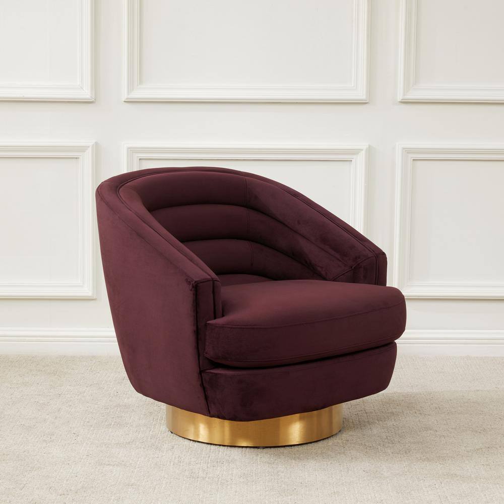 SAFAVIEH Arvilla Giotto Cabernet Accent Chair KNT7039B - The Home Depot SAFAVIEH Arvilla Giotto Cabernet Accent Chair KNT7039B - The Home Depot