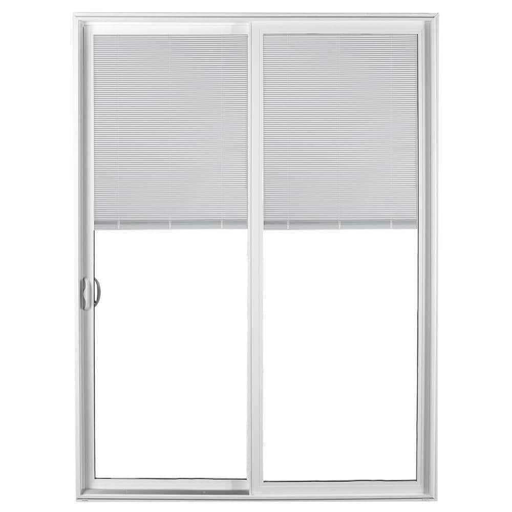 Ply Gem 71.5 in. x 79.5 in. Select Series White Vinyl Left-Hand Sliding ...