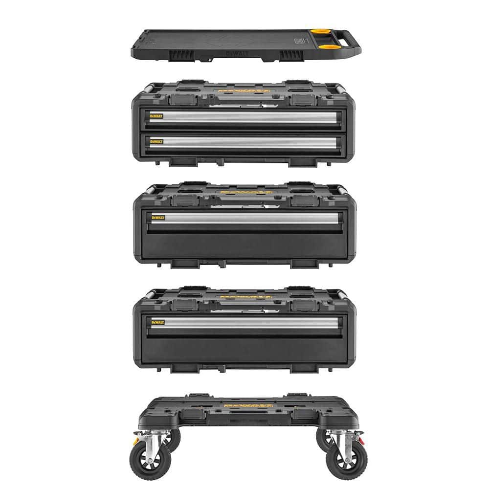 DEWALT TOUGHSYSTEM 2.0 DxL 30 in. 2-Drawer Box, (2) 30 in. Deep Drawer ...
