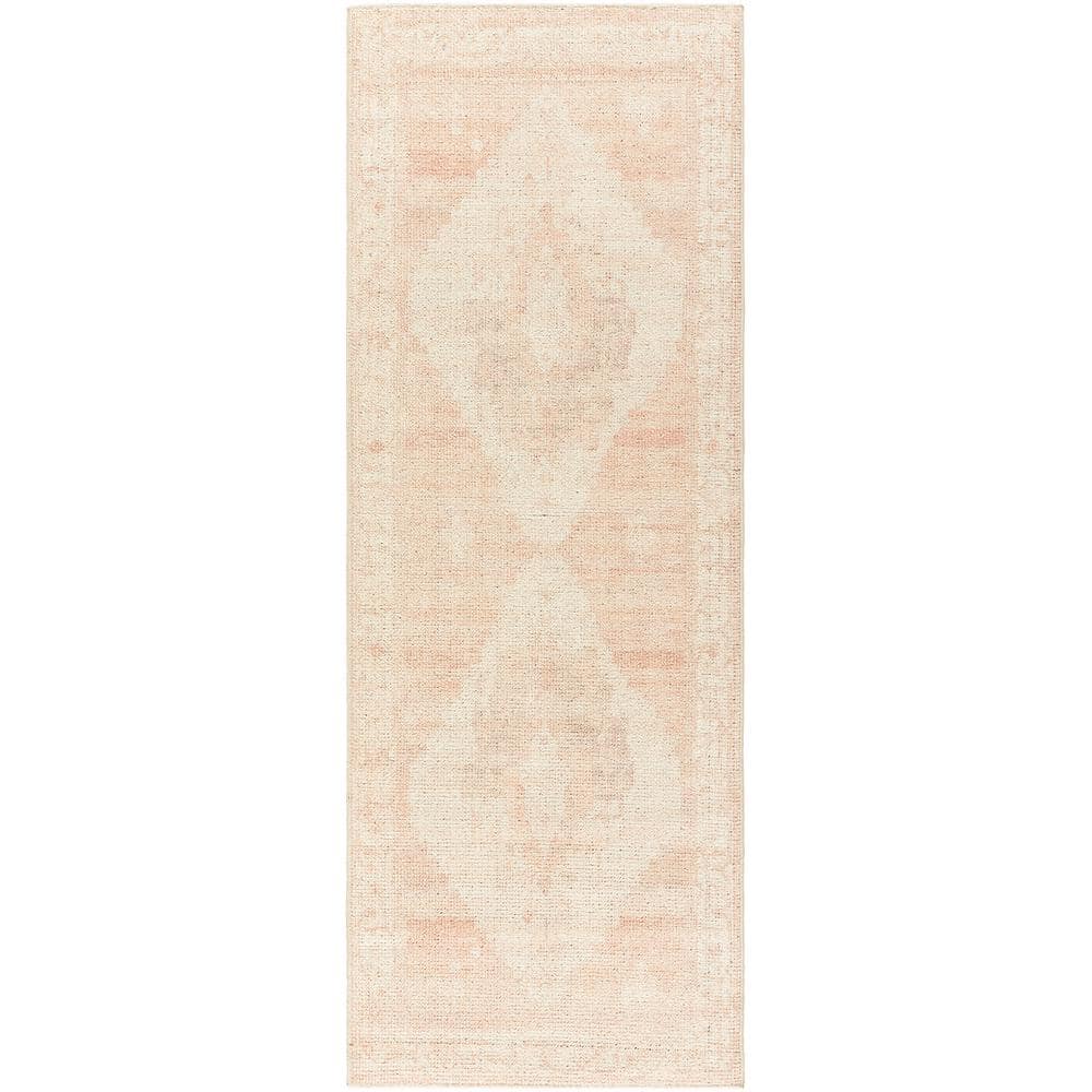 Livabliss Becki Owens Luca Dusty Pink Oriental 3 ft. x 7 ft. Indoor ...