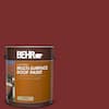 BEHR 1 gal. #PPU2-02 Red Pepper Flat Multi-Surface Exterior Roof Paint ...