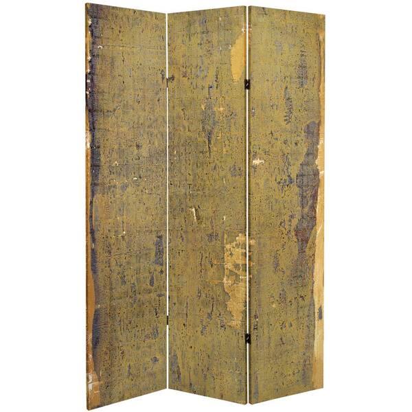 Red Lantern Olive Prarie 6 ft. Printed 3-Panel Room Divider S2-GITA116 ...