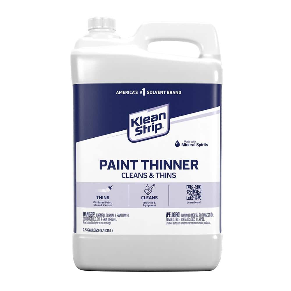 Klean-Strip 2.5 Gal. Paint Thinner Cleans Oil Based Paint (1-Pack ...