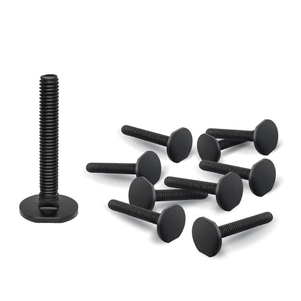 ‎POWERTEC 1/4 in.-20 Miter T Slider Bolts, 1 in. Long Zinc Plated ...