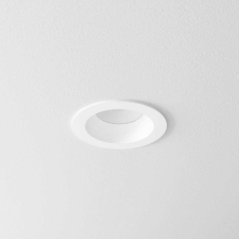 DMF LIGHTING 3 in. White Recessed Light Round Trim (24-Pack) H3TRSWHMC ...