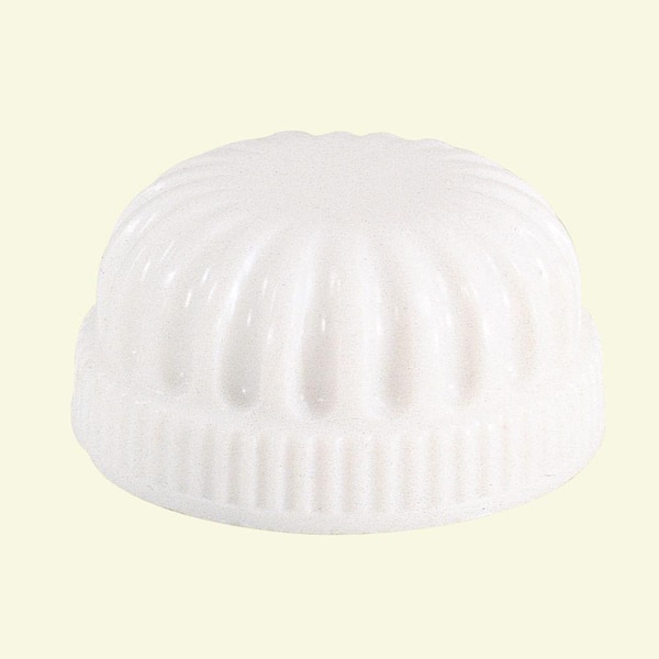 Commercial Electric White Lock-Up Cap (2-Pack) 82045 - The Home Depot