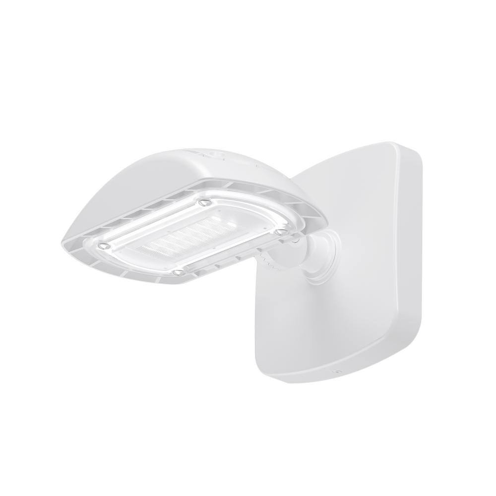 PROBRITE 100-Watt Equivalent Integrated White Outdoor LED Flood Light ...