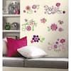 RoomMates 5 in. x 11.5 in. Love, Joy, Peace Peel and Stick Wall Decal ...