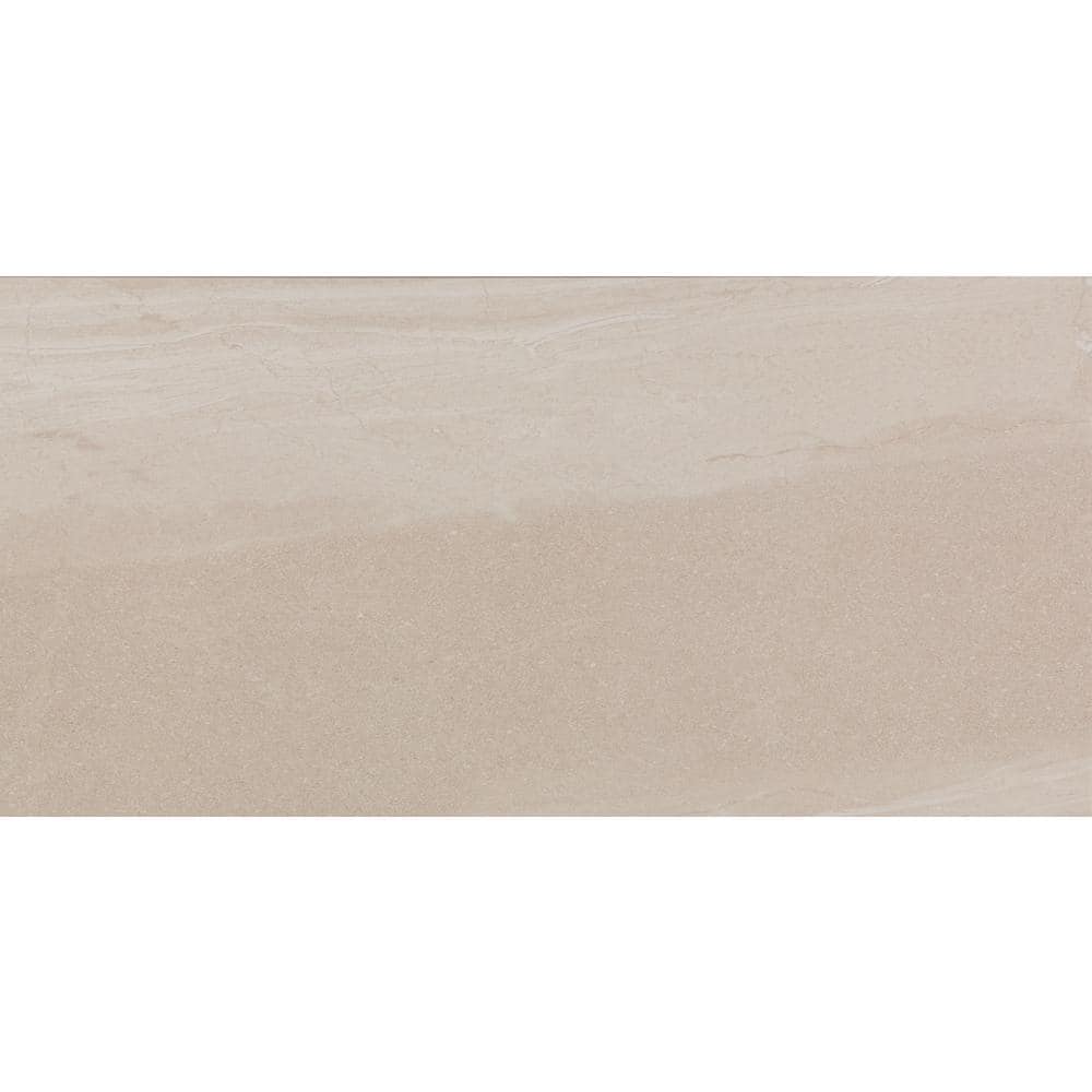 Taupe Glazed Porcelain Floor and Wall Tile - 12x24 - Macao | Ubuy