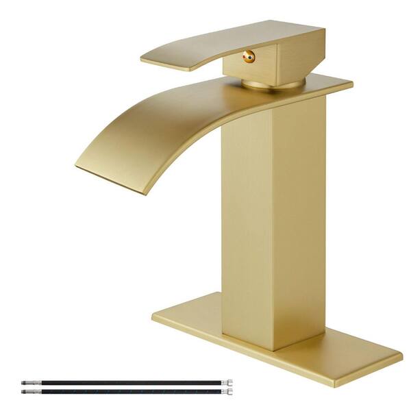 PICTURESQUE CENDU LLC Single Handle Single Hole Bathroom Faucet with ...
