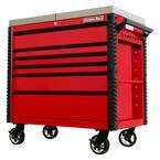 Extreme Tools EX Professional 41 in. 6-Drawer Tool Utility Cart with ...