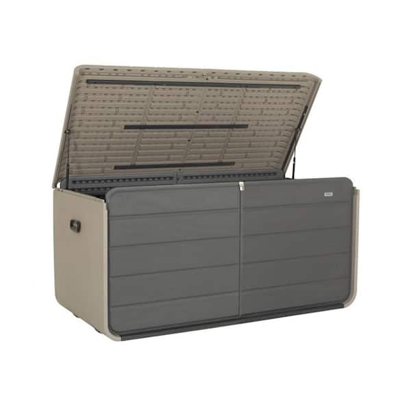 53.2 in. W x 34.3 in. D x 47.1 in. H Outdoor Storage Cabinet, with ...