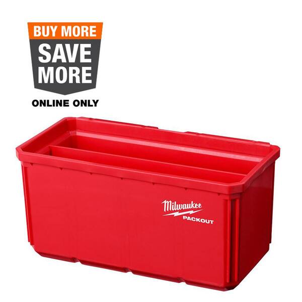 Milwaukee PACKOUT Large Bin Set (2-Pack) 48-22-8063 - The Home Depot