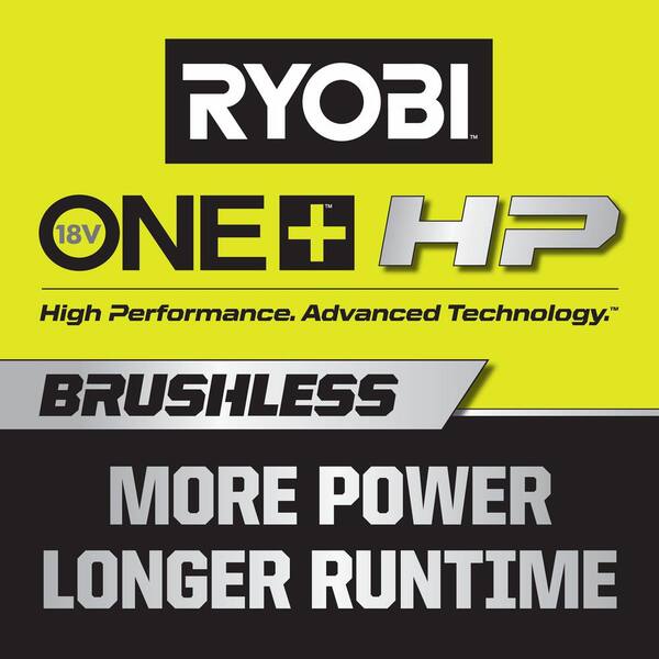 RYOBI P11100 ONE+ 18V HP Brushless Whisper Series 20" Self-Propelled ...