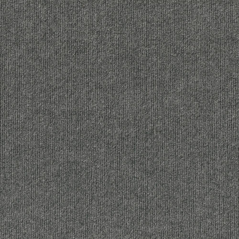 TrafficMaster Elevations Sky Gray 12 Ft 15 Oz SD Polyester