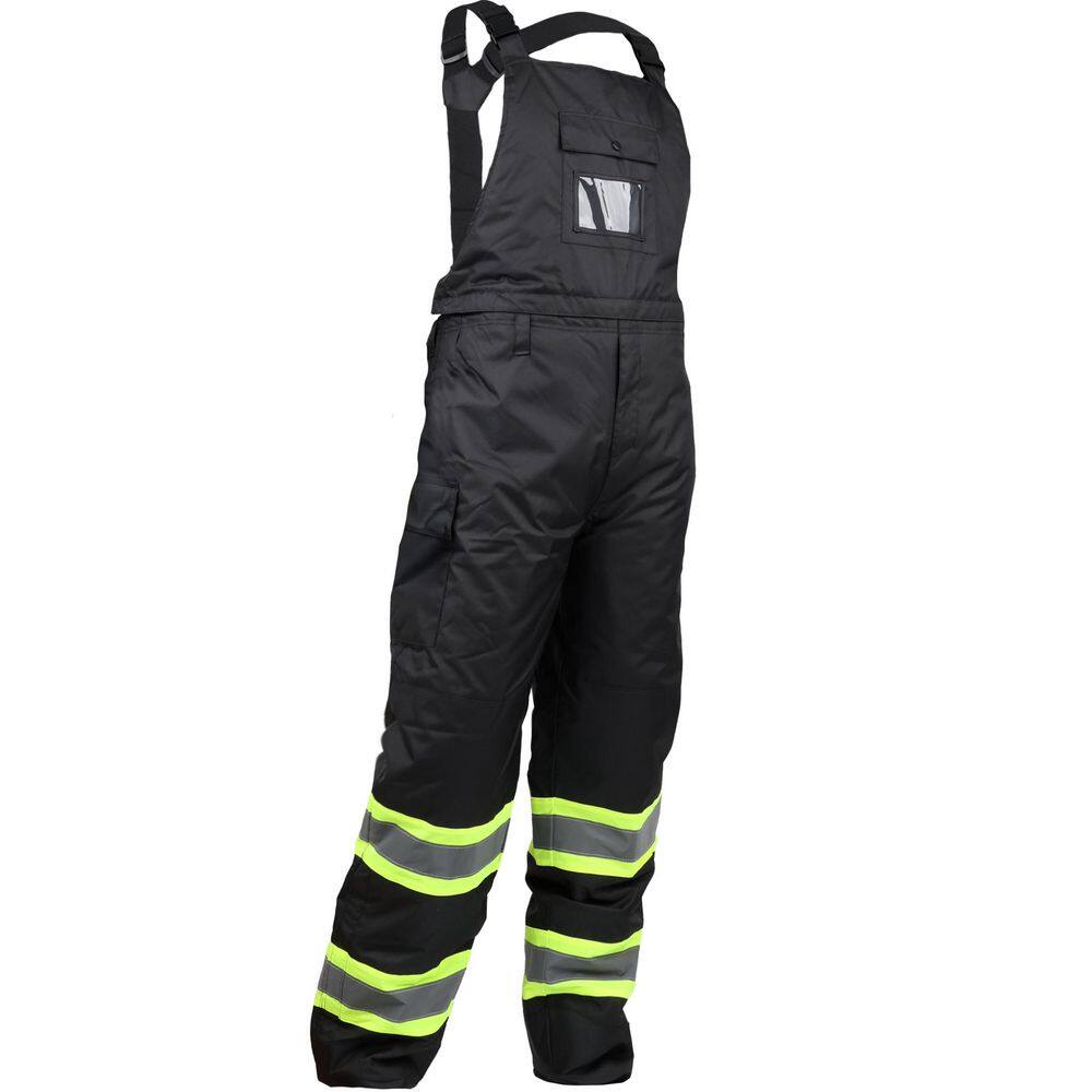 PIP Men's 2X-Large Non-ANSI Non-ANSI 2-Tone Ripstop Insulated Bib ...