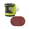 RYOBI ONE+ 18V Cordless 5 in. Random Orbit Sander (Tool Only) PCL406B ...