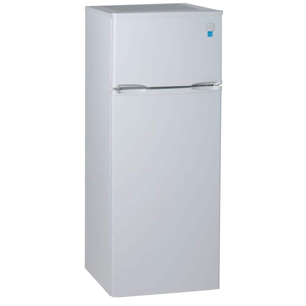 Avanti 7.4 cu. ft. Built-in Top Freezer Refrigerator in White RA7306WT ...