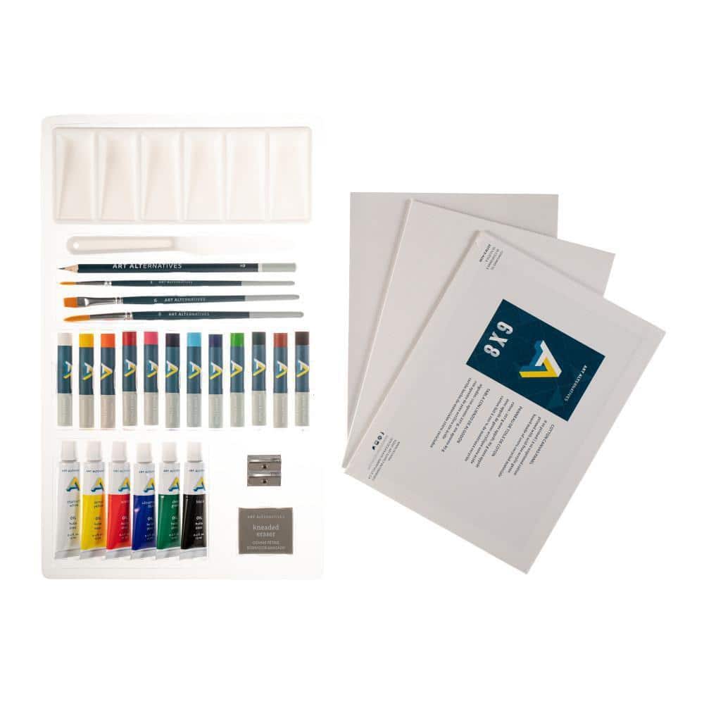 Art Alternatives Get Started Oil Paint Set (29-Piece) 21A-OS029-01 ...