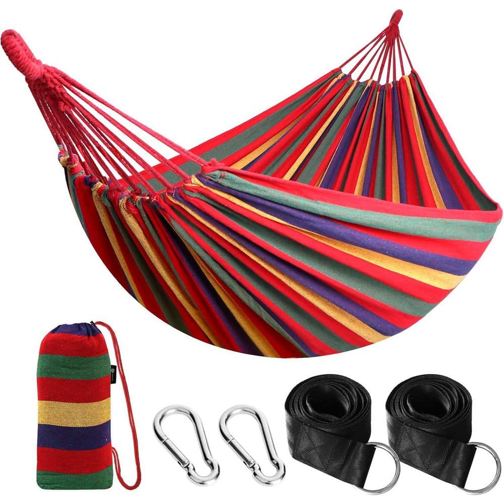 Cubilan 12 ft. Portable Camping Hammocks for Hanging Sturdy Hammock ...