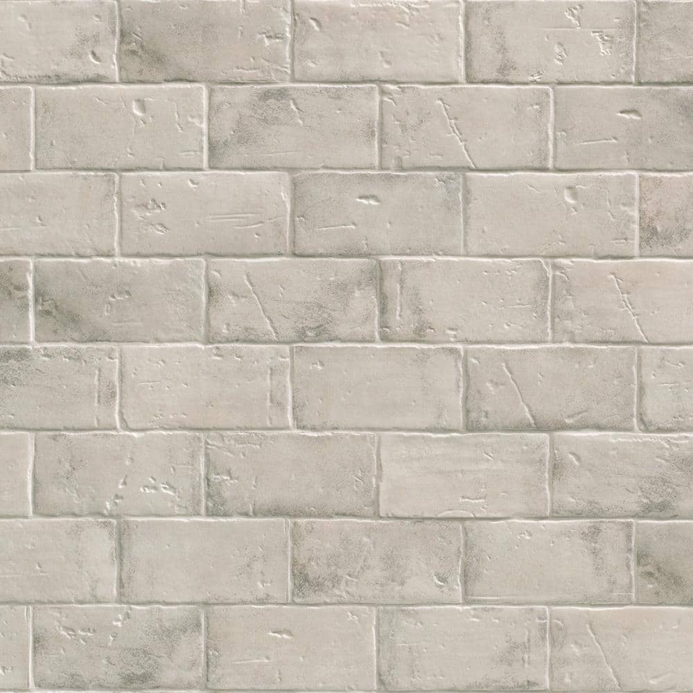 Ivy Hill Tile Tripoli Dove Gray 3.93 in. x 7.87 in. Matte Terracotta ...