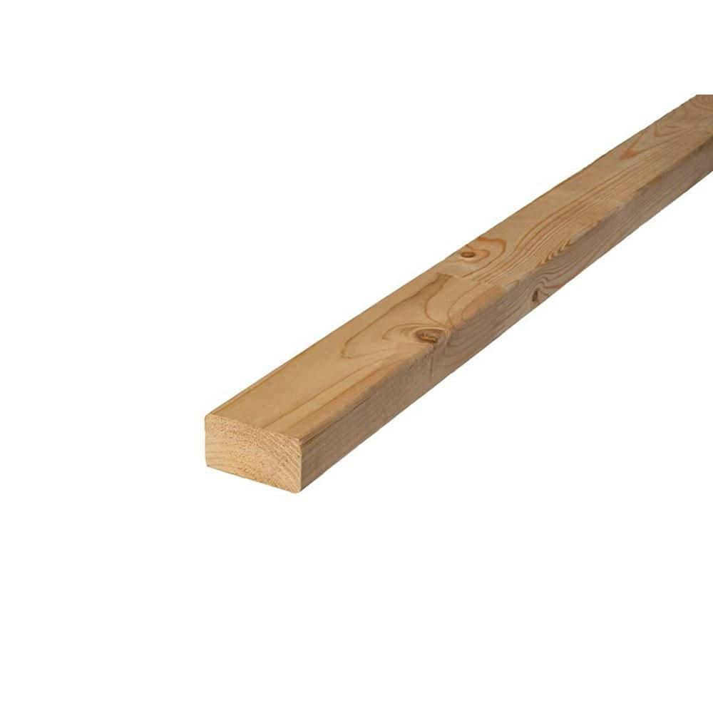 Domtar 2 in. x 4 in. x 104-5/8 in. Finger Joint-Premium Grade SPF ...