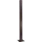 CityPost Deck Corner Post: 36 in. Base Mount: Black CP-HCP-B-36 - The ...