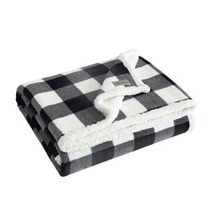 Eddie Bauer Cabin Red Plaid Sherpa Reverse Throw Blanket 216689 - The ...